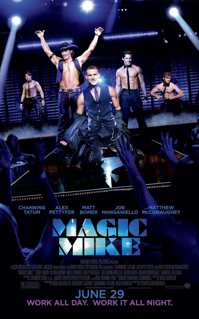 Nouveau poster pour Magic Mike avec Channing Tatum - Critique Film